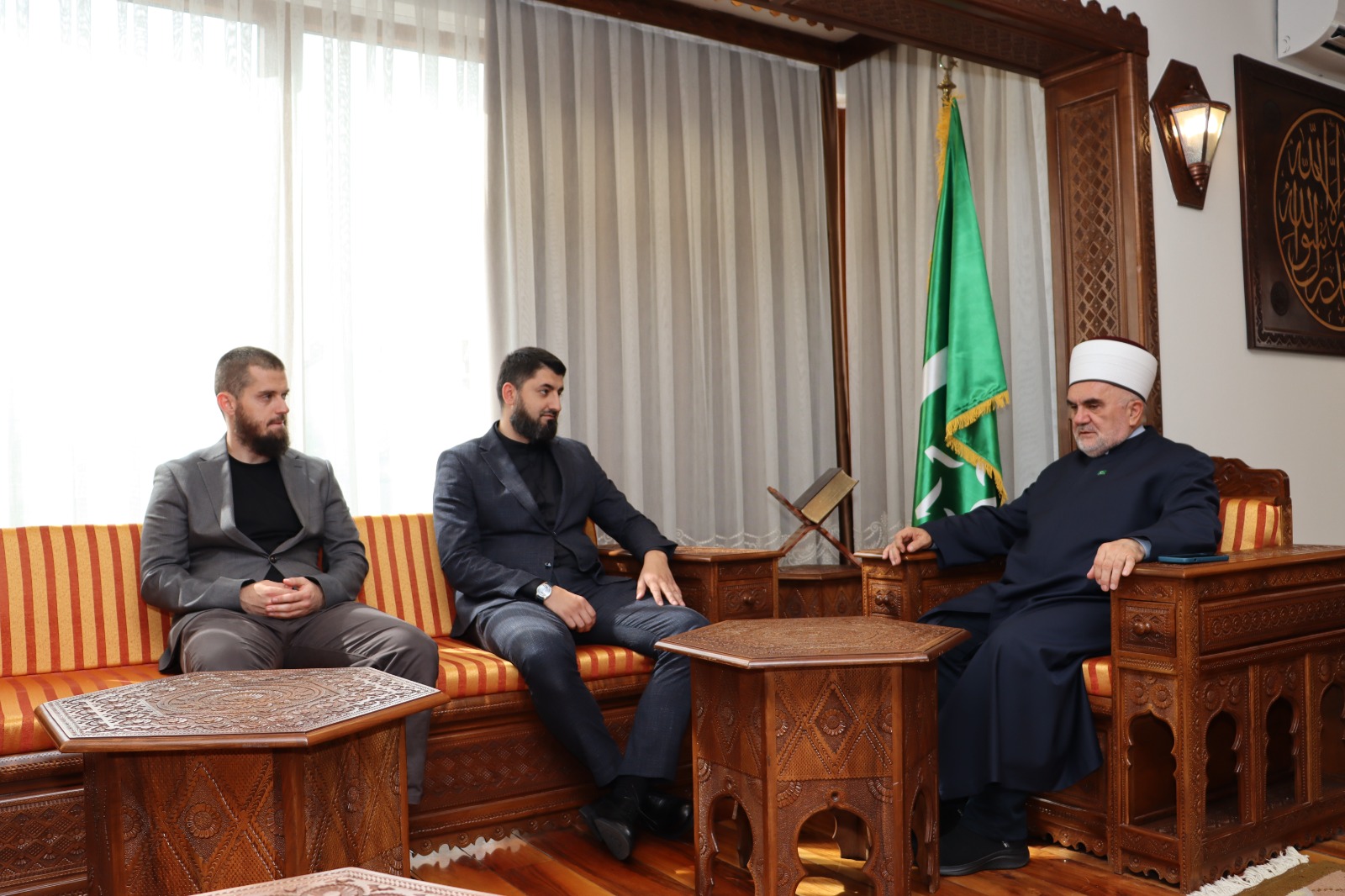 » Muftija Dudić primio kurra-hafiza Elvedina Avdovića